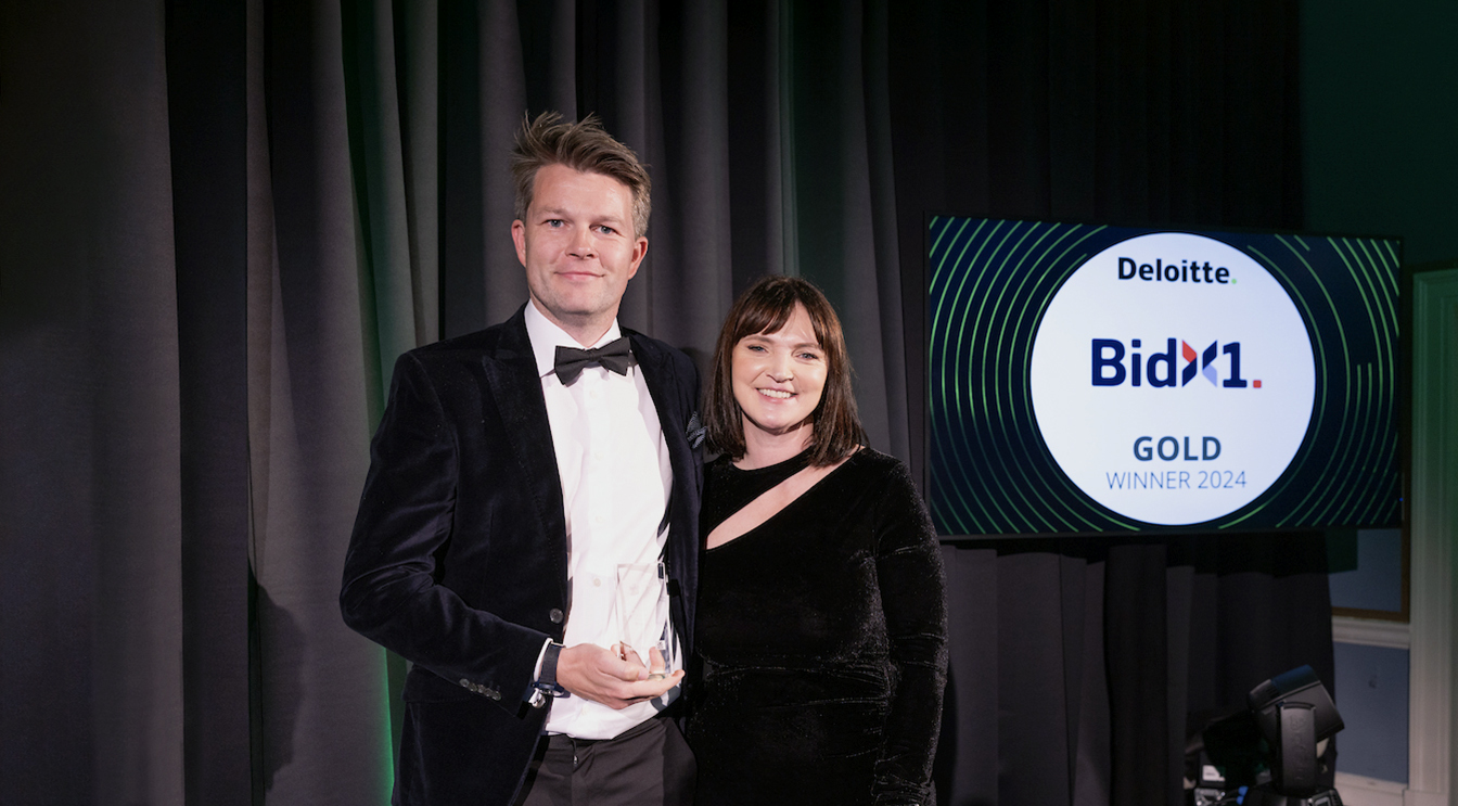 BidX1 wins Gold at Deloitte’s Best Managed Companies Awards